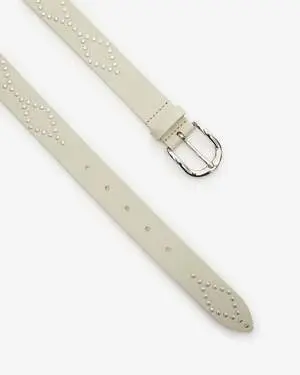 Isabel Marant Étoile Liliana Belt - Chalk-silver