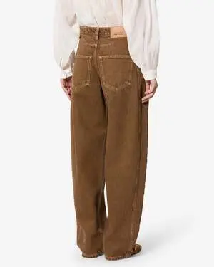 Isabel Marant Étoile Lisha Barrel Leg Jeans