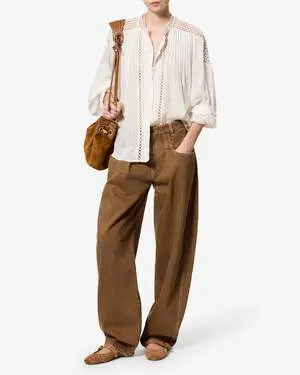 Isabel Marant Étoile Lisha Barrel Leg Jeans