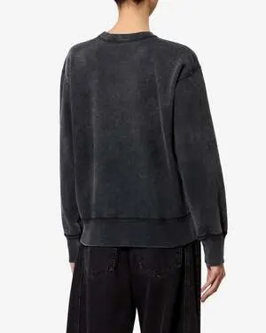 ETOILE Cotton Fleece Sweatshirt - Black