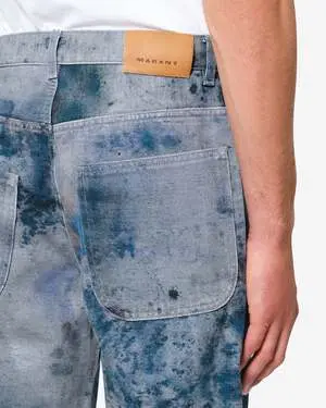 Isabel Marant Étoile Pablo Tie-dye Denim Jeans