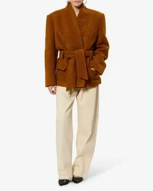 Isabel Marant Étoile Syndra Wool And Bouclé Alpaca Jacket