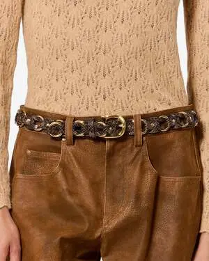 Isabel Marant Étoile Bali Belt - Mocha