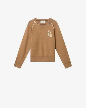 ETOILE LORIBY SWEATER Camel-light Grey