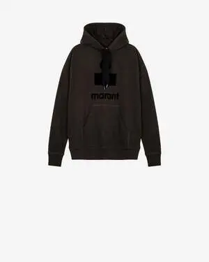 Isabel Marant Étoile Miley Cotton Hoodie - Black