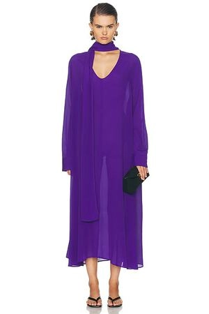 TOTEME Rounded Neckline Dress - Amethyst