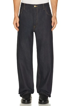 Thom Browne Denim Pocket Japanese Selvedge Denim - Navy