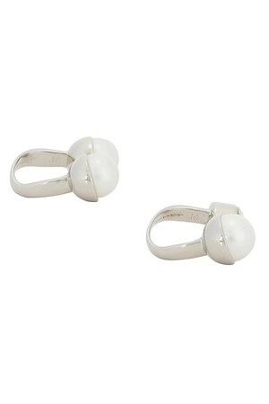 Dries Van Noten Handmade Shell Paste Set Of Two Rings