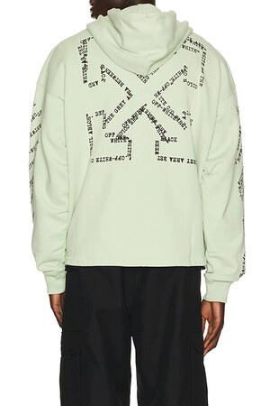 Off-White Type Arrow Loose Hoodie
