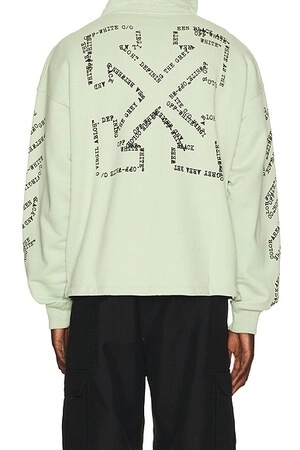 Off-White Type Arrow Loose Hoodie