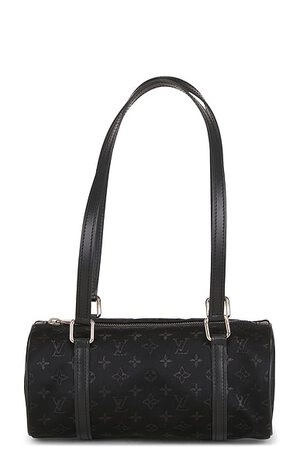 LOUIS VUITTON Satin Little Papillon Handbag