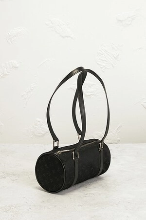 LOUIS VUITTON Satin Little Papillon Handbag