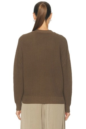 Jenni Kayne Cropped Cotton Cocoon Cardigan - Olive