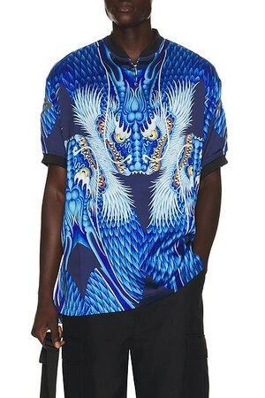 Y3 Drgn Satin Jersey - Multicolour