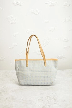 Fendi Zucchino Roll Tote Bag