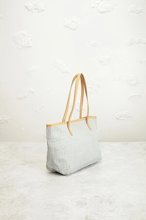 Fendi Zucchino Roll Tote Bag