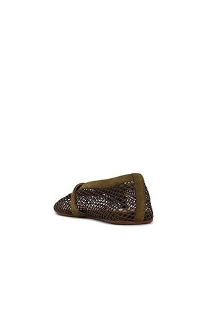 Alaïa Alaϊa La Ballerine Fishnet Flat