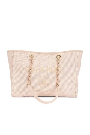 Chanel Small Deauville Tote Bag - Pink