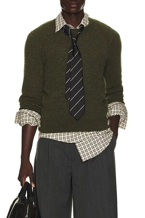 Dries Van Noten Melbourne Sweater - Forest