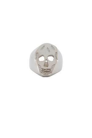 Alexander McQueen Skull Signet Ring