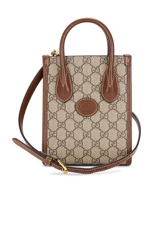 Gucci Retro Interlocking G Mini Tote Bag - Neutral