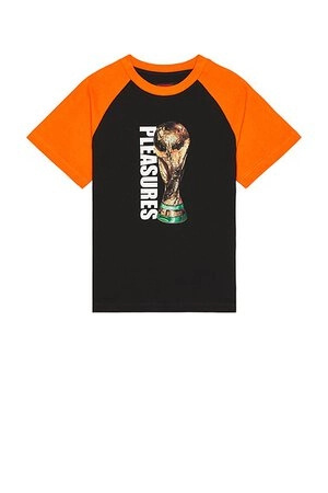 PLEASURES Trophy Raglan Tee