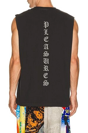 PLEASURES Sorrow Tank - Black