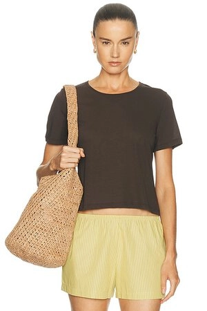 LESET Milo Crop Tee