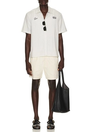 PERCIVAL Blake Double Pleated Shorts