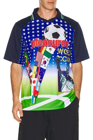PLEASURES Flags Jersey - Multi