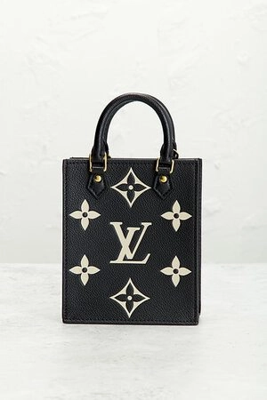 LOUIS VUITTON Empreinte Monogram Giant Petit Sac Plat Tote Bag