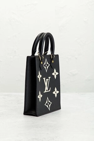 LOUIS VUITTON Empreinte Monogram Giant Petit Sac Plat Tote Bag