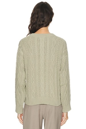 Jenni Kayne Aire Crewneck Sweater - Sage