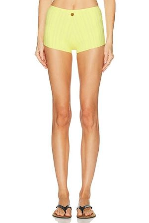 CARO LUNA Emilia Mini Short - Yellow