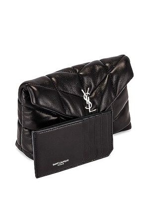 Saint Laurent Small Puffer Pouch