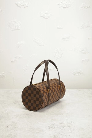 LOUIS VUITTON Damier Ebene Papillon 26 Handbag