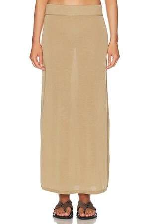 TOTEME Long Knit Skirt