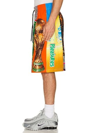PLEASURES World Cup Wide Shorts