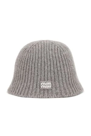 Miu Miu Cashmere Wool Bucket Hat
