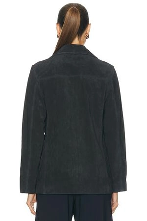 NILI LOTAN Dominic Suede Jacket