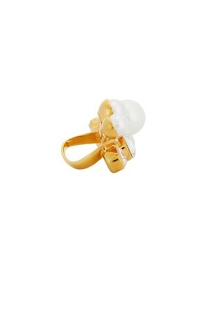 Dries Van Noten Handmade Irregular Shapes Big Ring