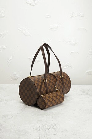 LOUIS VUITTON Damier Ebene Papillon 30 Handbag & Mini Set