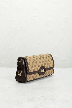 Gucci Luce Shoulder Bag - Beige
