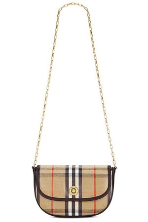 Burberry Mini Highlands Chain Bag - Sand