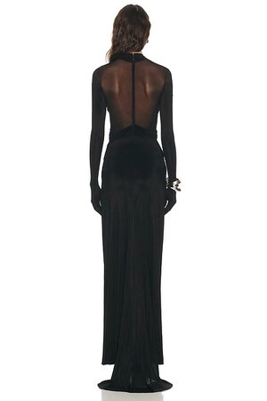 Burc Akyol For Fwrd Jersey Caryatid Dress