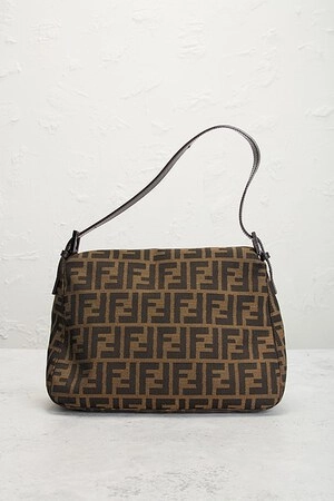 Fendi Zucca Mama Baguette Shoulder Bag
