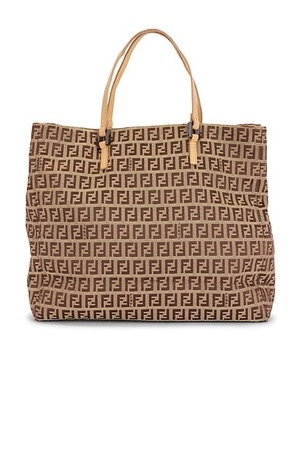 Fendi Zucchino Tote Bag - Neutral