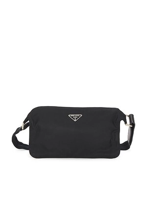 Prada Tessuto Belt Bag - Black