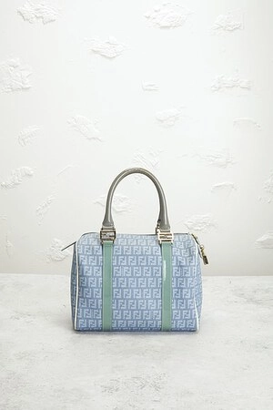 Fendi Zucchino Boston Bag