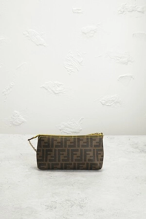 Fendi Zucca Pochette Shoulder Bag